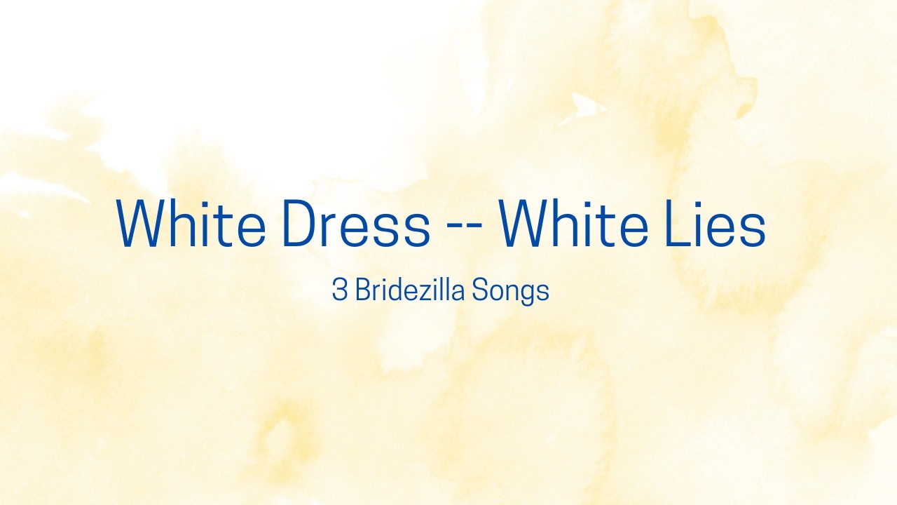 Bridezilla Blues (3 Tracks) - YouTube