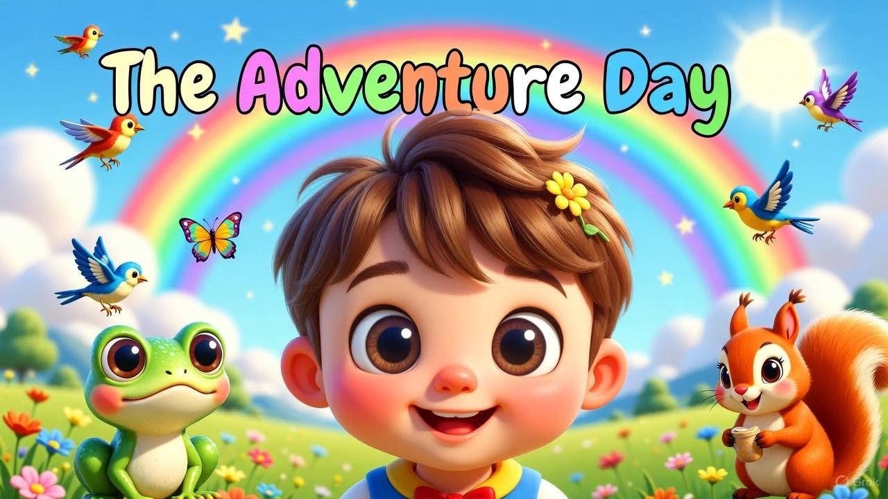 A Magical Adventure Day 🌈 | Kids Poem & Song - YouTube