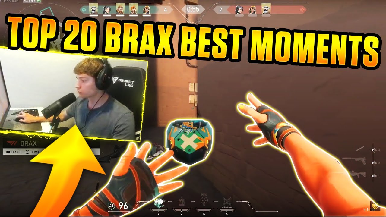 TOP 20 BRAX BEST MOMENTS - Valorant Daily and Funny Moments Highlights ...