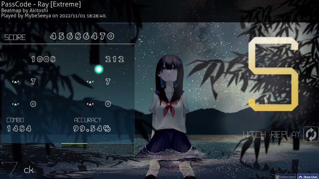 osu! Ray - PassCode S Rank 356PP - YouTube