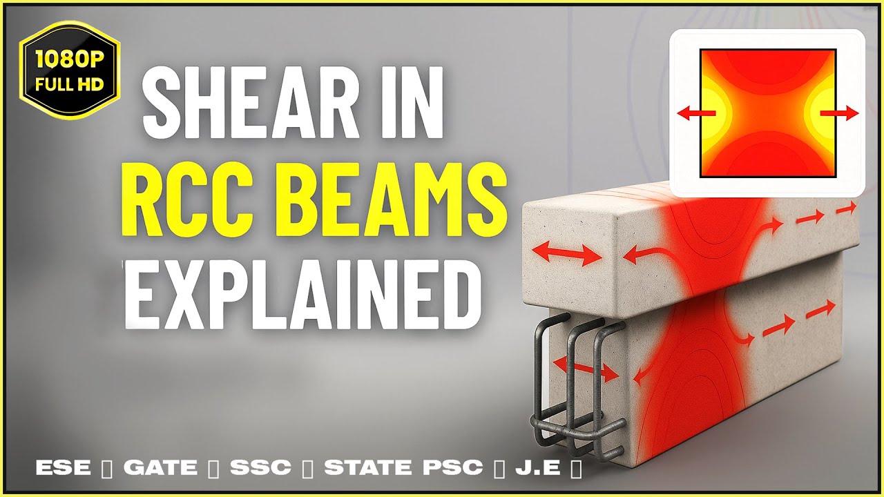 🔷 Shear in RCC Beams Explained: Design, IS Code & Failure Prevention ...