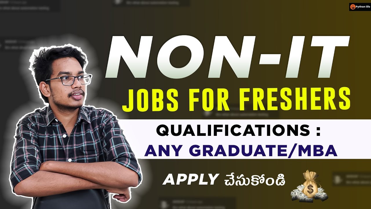 Non IT Jobs for Freshers | Any Graduate | Hiring Non IT Jobs ...