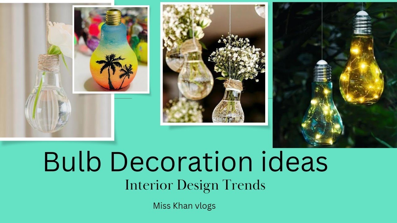 # most trending creative ideas to reuse light bulbs/ excellent ...