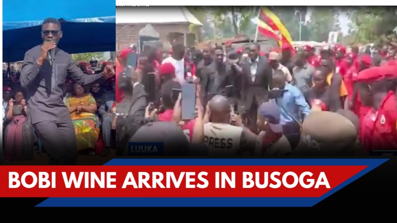 Bobi Wine's Arrival in Busoga (Luuka) - YouTube