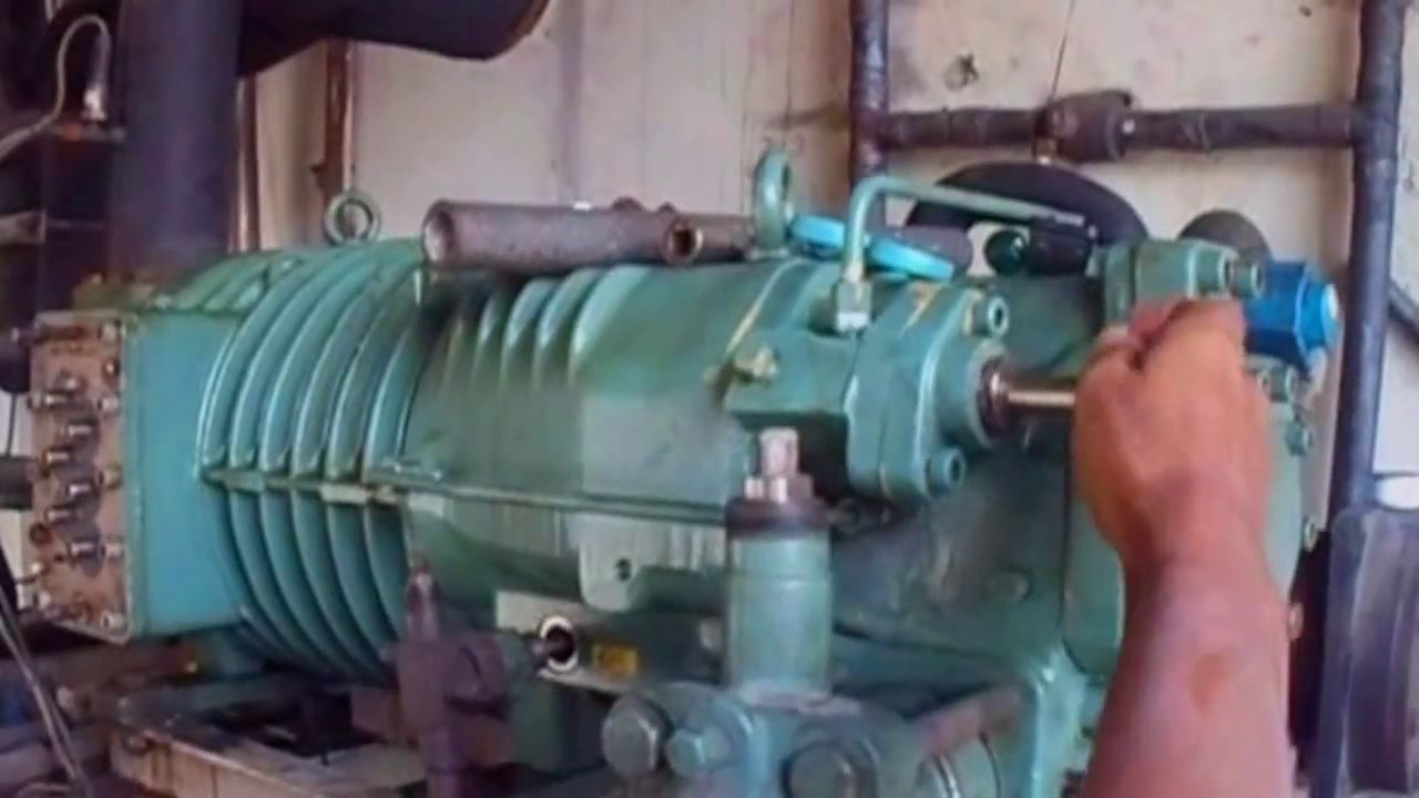 BITZER SCREW COMPRESSOR - YouTube