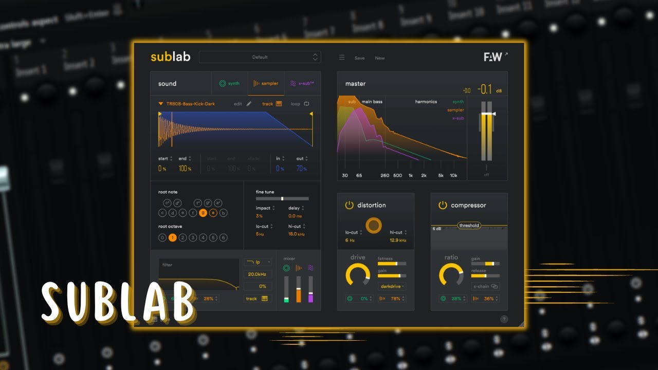 Conhecendo o Sublab, Future Audio Workshop Plugin - YouTube