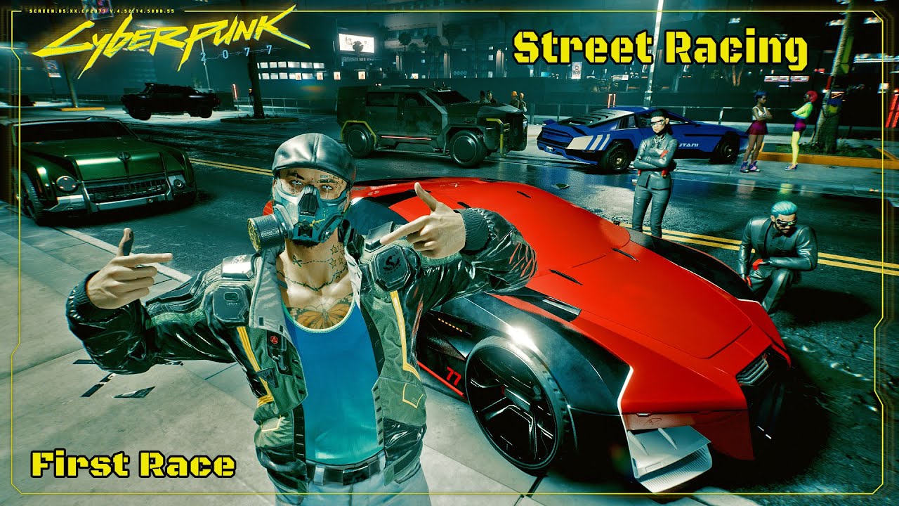 How to Race in CYBERPUNK 2077 | Street RACE | First Race! NEW - YouTube