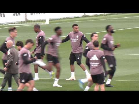 Mbappé and Tchouameni at Real training but no Valverde