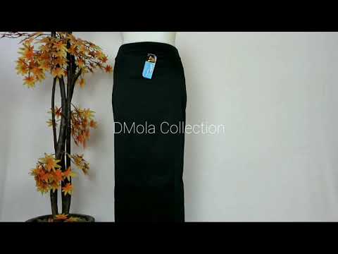 Rok Span HITAM Bahan Scuba Premium Super