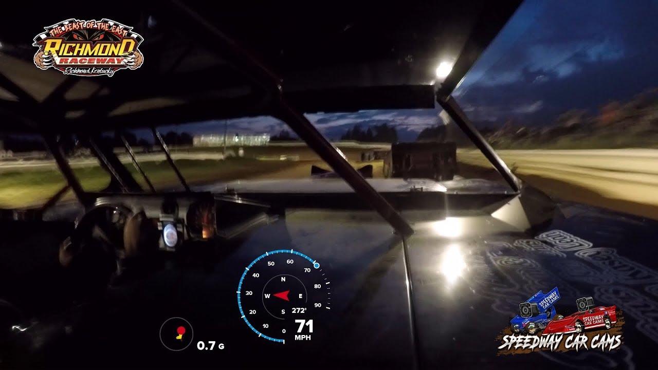 #89 Logan Preston - Super Stock - 5-26-18 Richmond Raceway - In Car ...