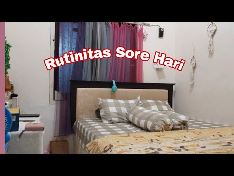 Rutinitas sore hari,Beberes kamar tidur#dailyvlog #adayinmylife