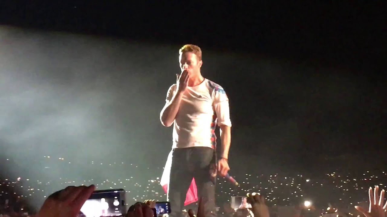 Coldplay Fix You et Up&Up Live 24 Mai Nice Mix Super bowl 2016 4K - YouTube