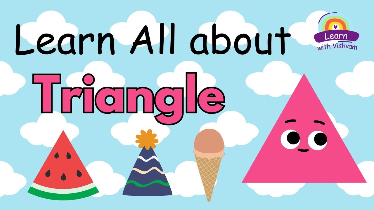 Learn about the Shape Triangle for Kids" #Educationalvideo # ...