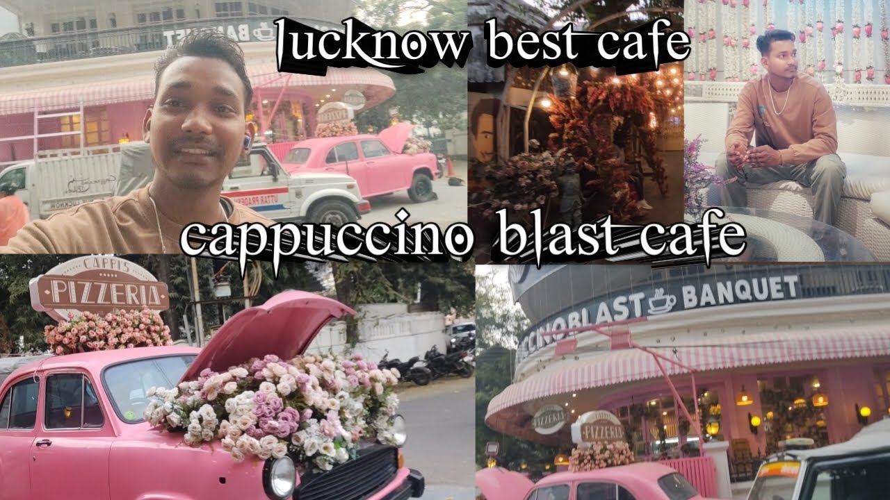 cappuccino blast cafe 🧋 Lucknow best cafe 🧋 #rahulvlog # ...