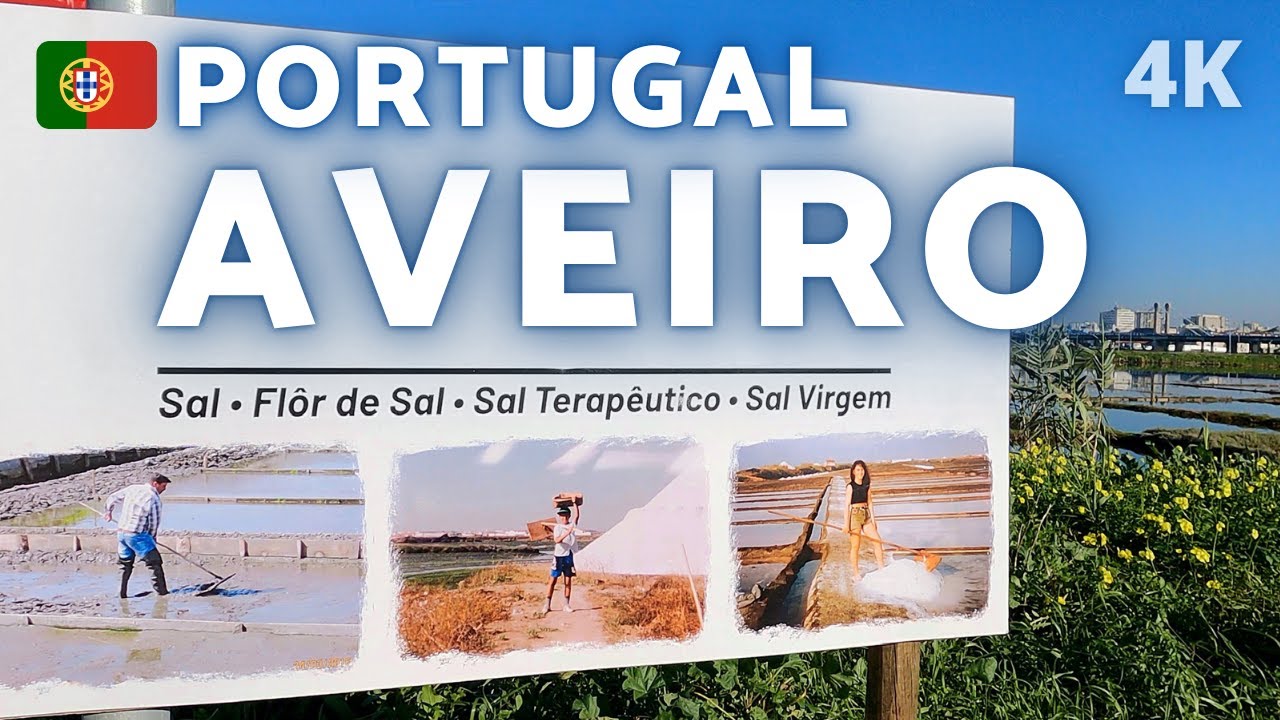 [4K] SALT PANS and MARINAS in AVEIRO | PORTUGAL - YouTube