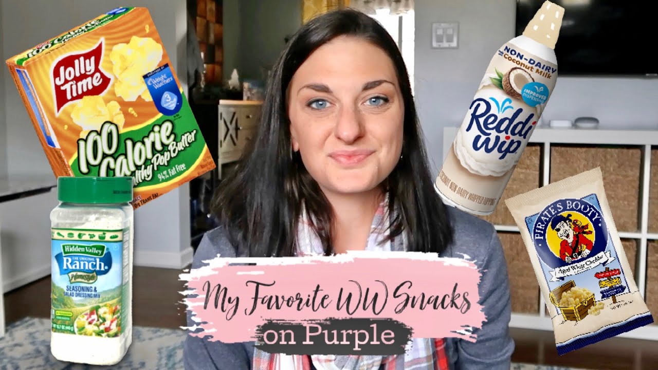 My Favorite WW Snacks! | myWW Purple - YouTube
