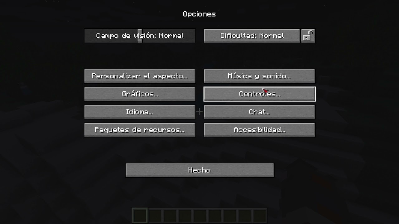 Como configurar botones en minecraft java - YouTube