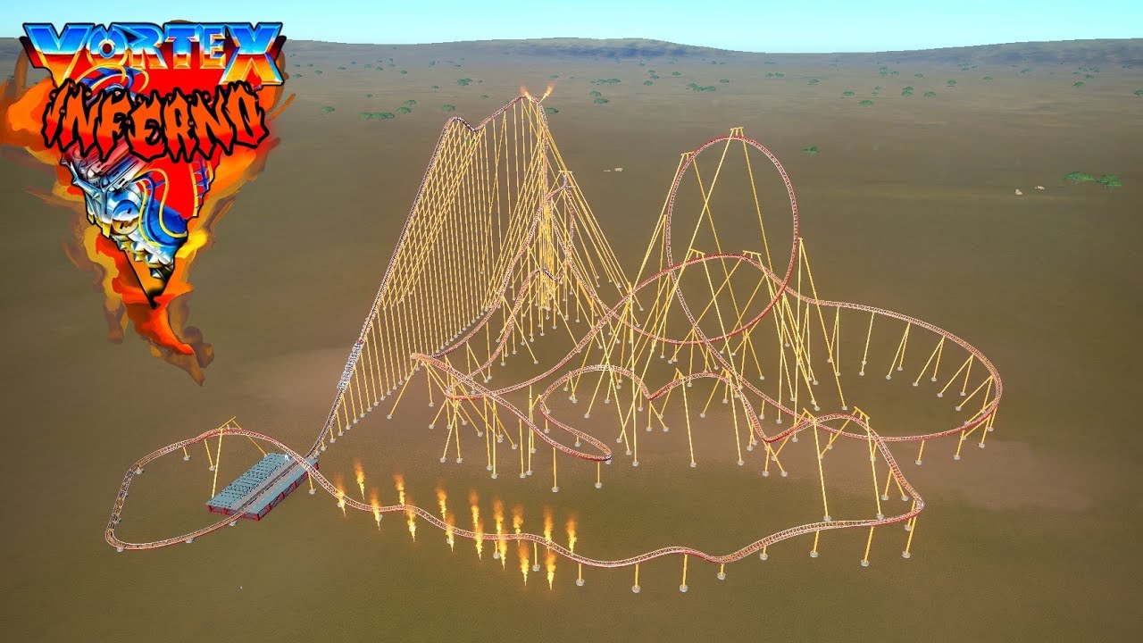 vortex inferno | Intimin mega looper replacement for vortex at kings ...