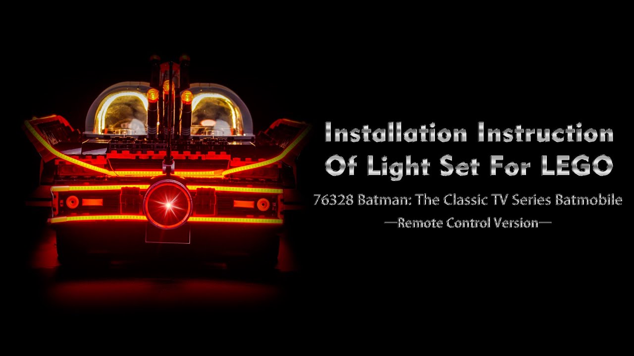 Installation Instruction Of Light Set For LEGO 76328 Batman: The ...