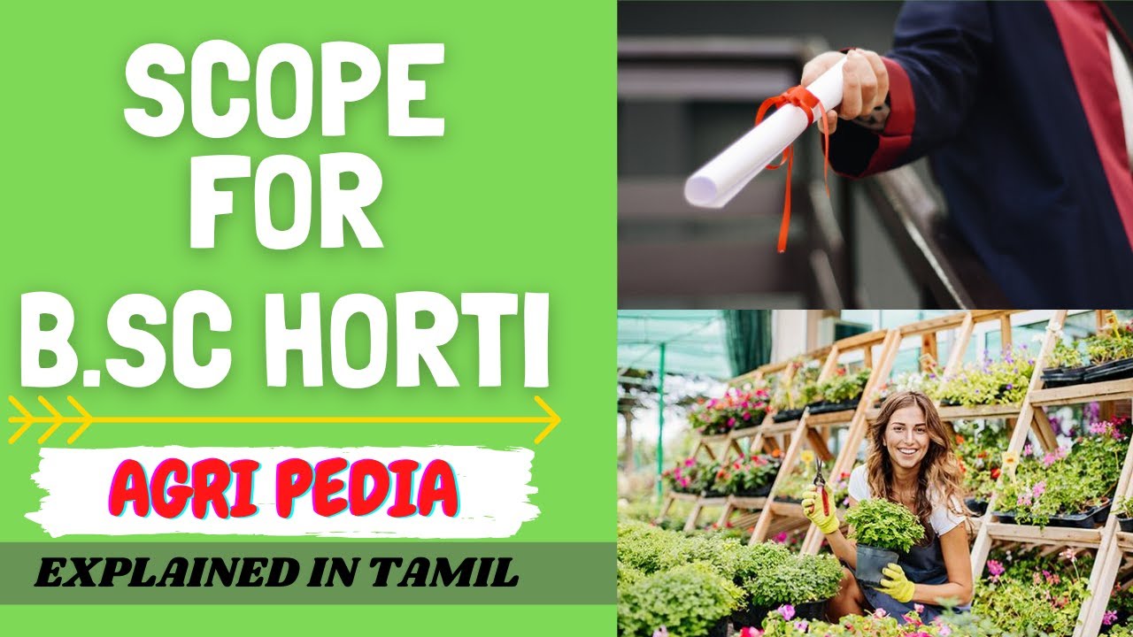 B.Sc Horticulture|scope|AGRI PEDIA|K.T.SURYA| - YouTube