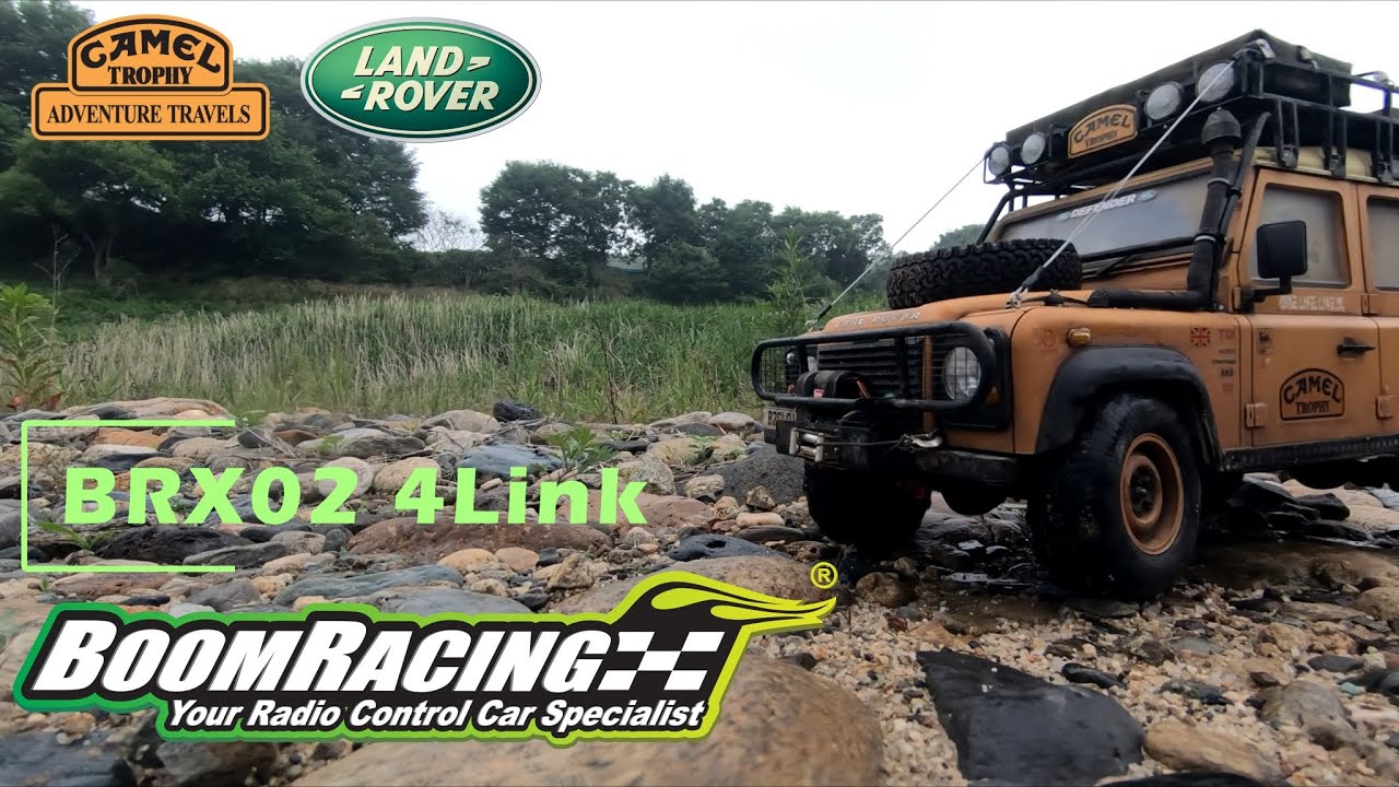 Boom Racing BRX02 | Crawler Scale RC Car Defender D110 Camel Trophy ...