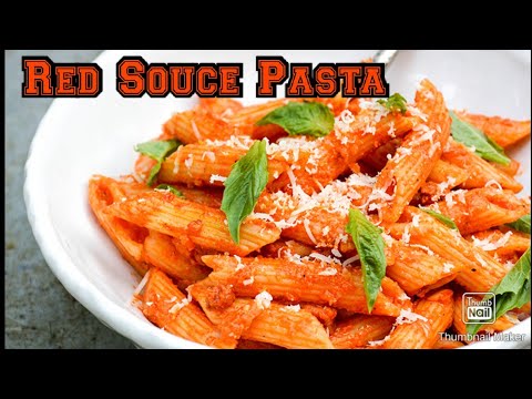 How to make Red Souce Pasta|Pasta Recipe|NazCornEr - YouTube