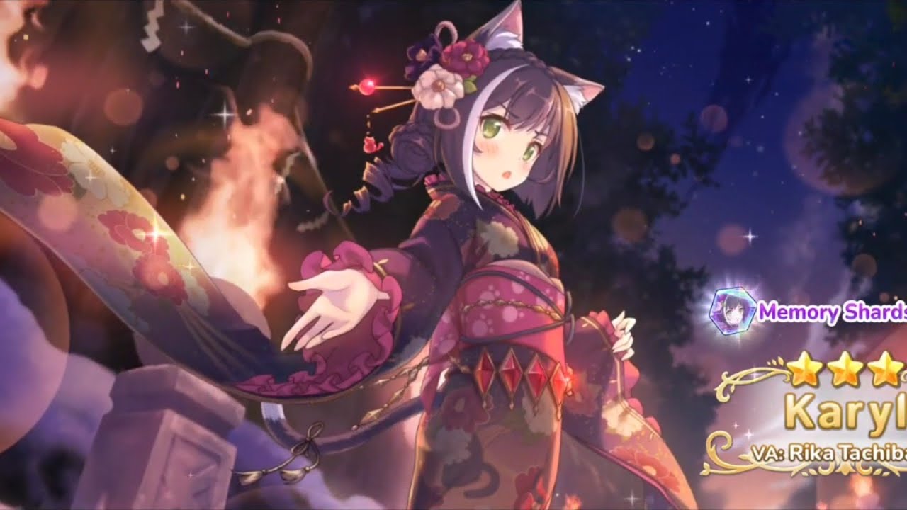 Princess Connect Re Dive (Global) New Year Karyl(Kyaru) Pull(Summon) on ...