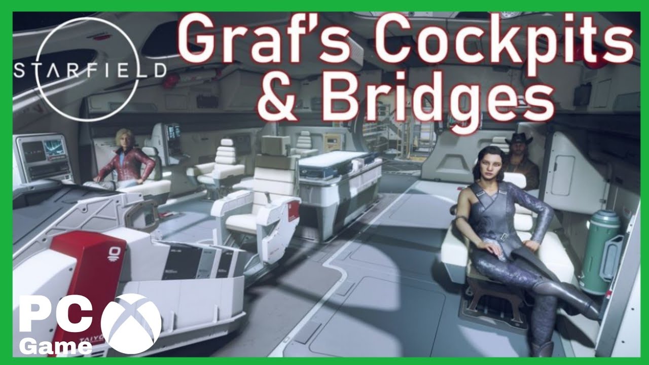 Starfield Grafs Cockpits And Bridges Free Mod Review (XBOX/PC) - YouTube
