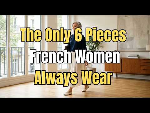 French women over 60 only wear these 6 pieces (and always look elegant)