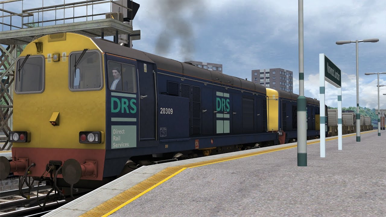 Train Simulator 2017: JT/AP Class 20 Nuclear Flask Run - YouTube