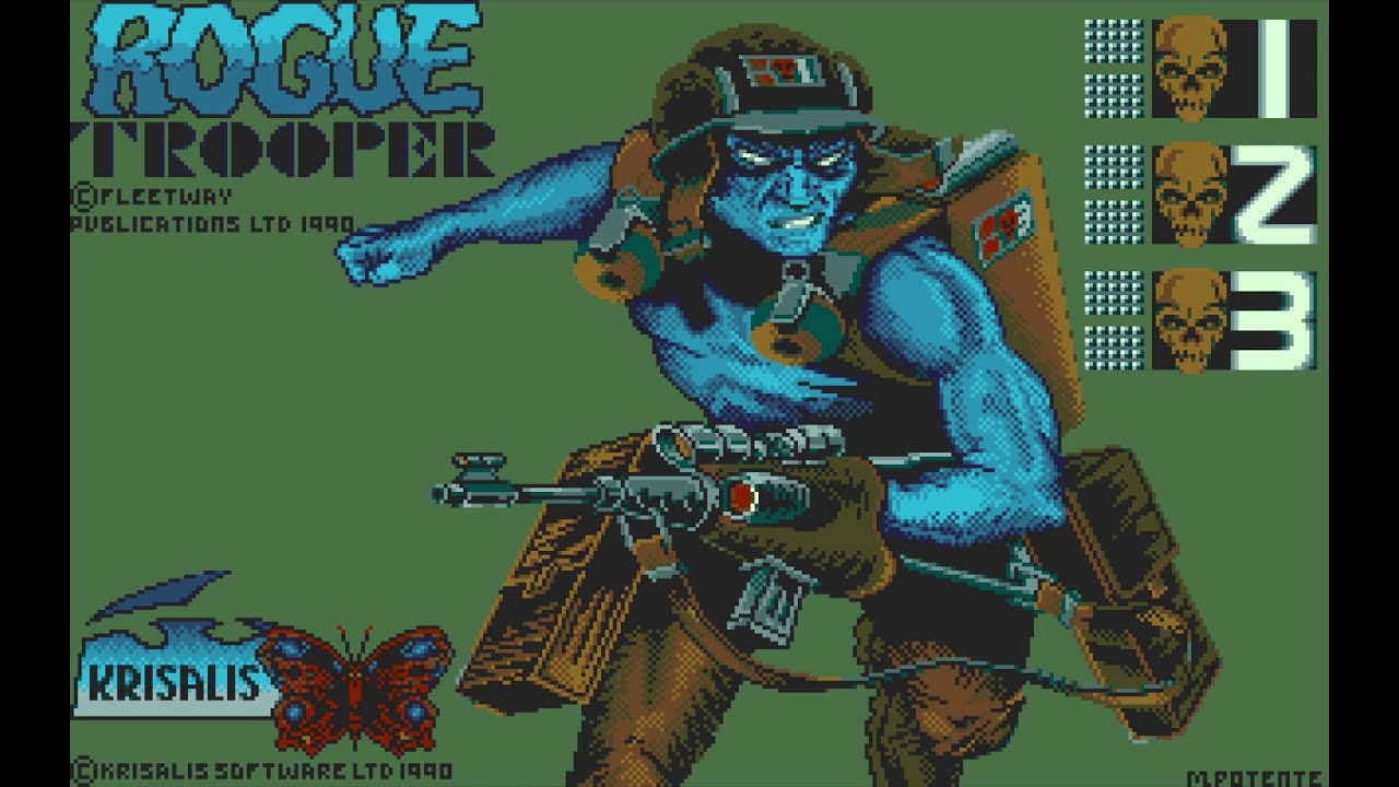 Rogue Trooper (Atari ST) – Écran-titre – 1080p - YouTube