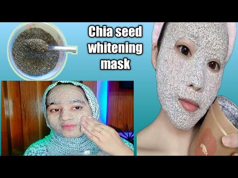 Shocking Result!! 😱 Tiktok Viral Chia Seed Whitening Mask Result