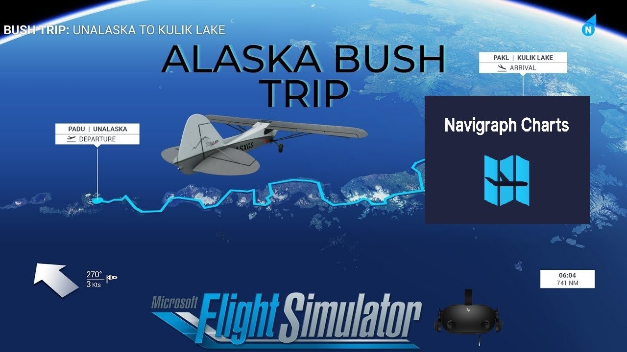 Navigraph in VR! Moving map with chart overlay! This is awesome! | MSFS ...
