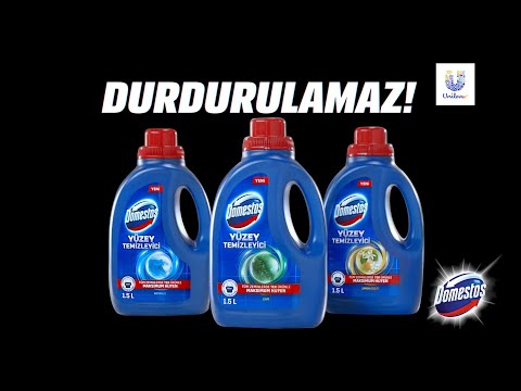 Yeni Domestos Yüzey Temizleyici ile Hijyen Her Yerde!