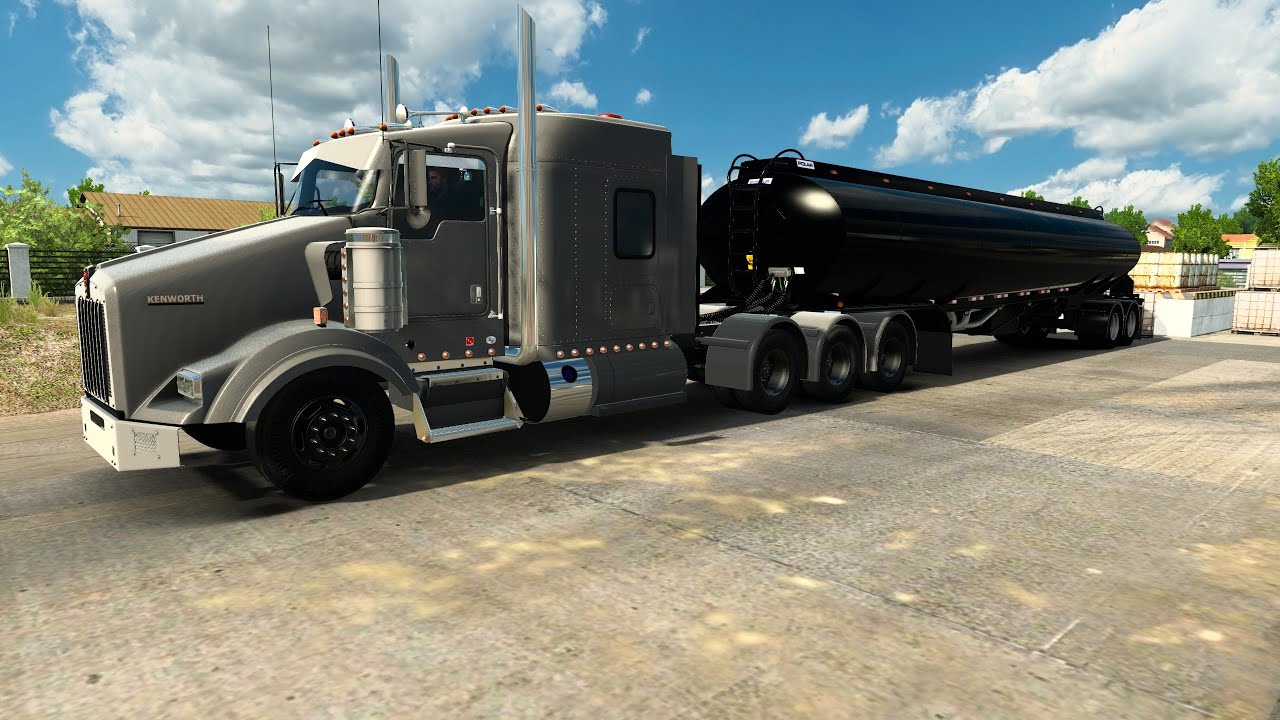 American Truck Simulator: Pinga Free Truck: W900 & T800. Truck Build ...