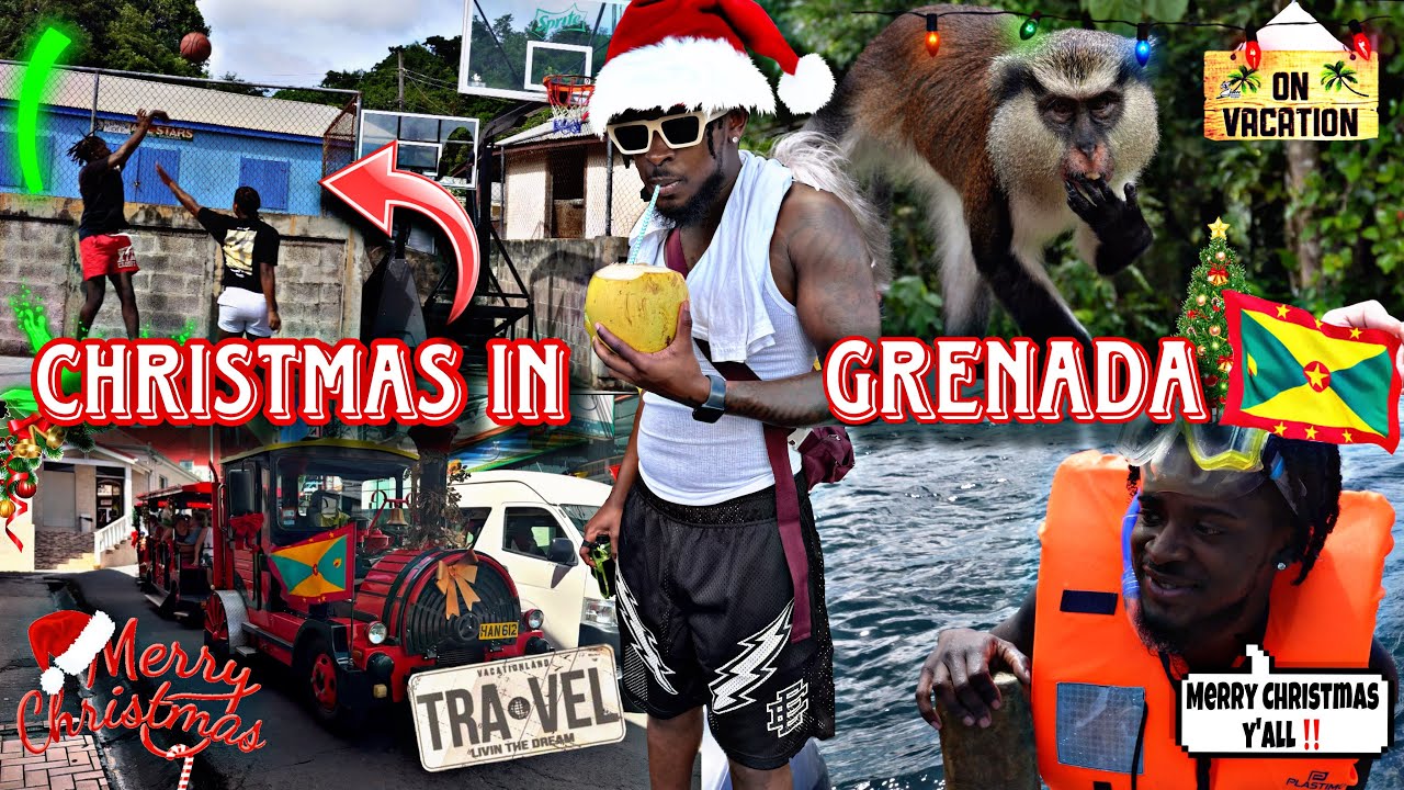 GRENADA TRAVEL VLOG 🇬🇩 | I SPENT CHRISTMAS IN PARADISE | snorkeling ...