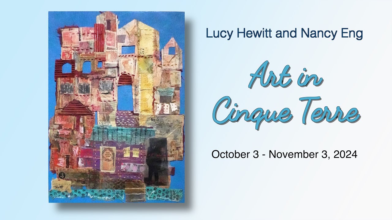 Lucy Hewitt and Nancy Eng -- Art in Cinque Terre - YouTube