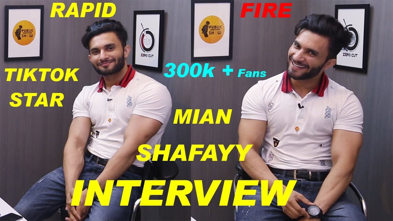 MIAN SHAFAY EXCLUSIVE INTERVIEW | RAPID FIRE WITH SHAFAY | TIKTOK STAR ...