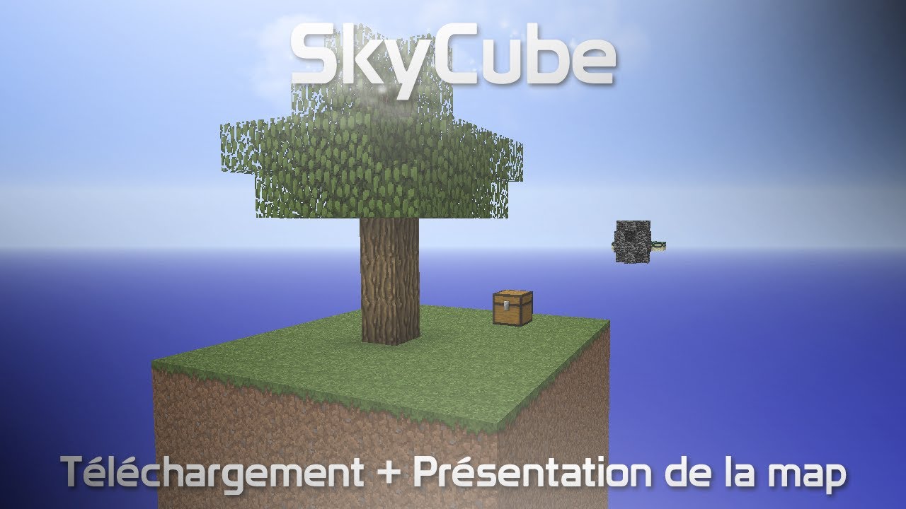 SkyCube - Présentation et Téléchargement de la map - YouTube