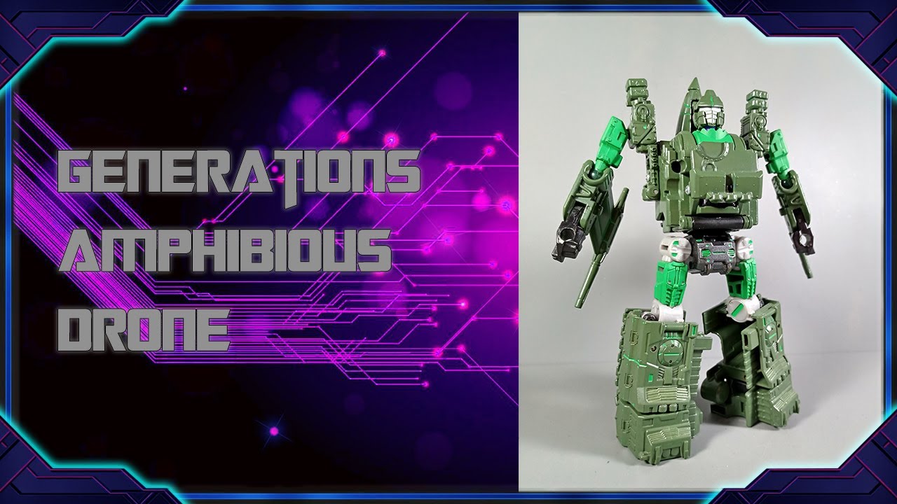 Amphibious drone | Drone family | Custom Transformers - YouTube