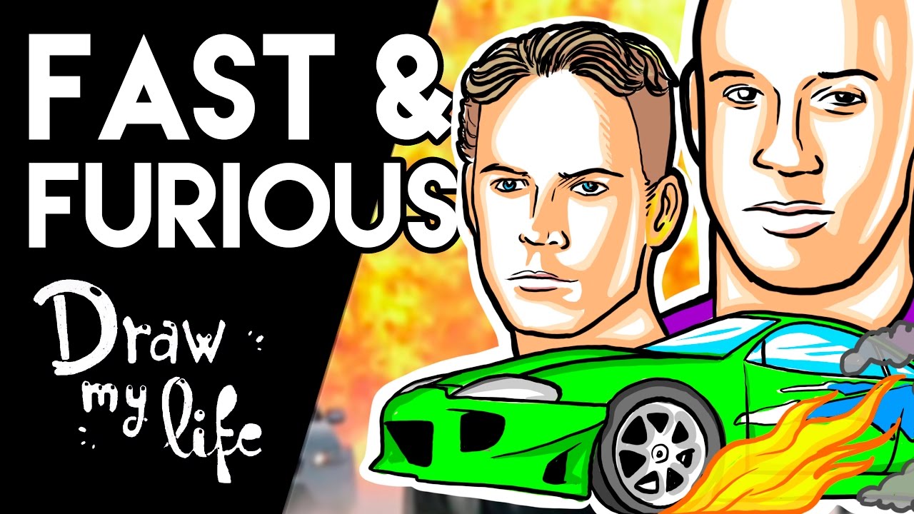 La HISTORIA de FAST AND FURIOUS - Draw My Life - YouTube