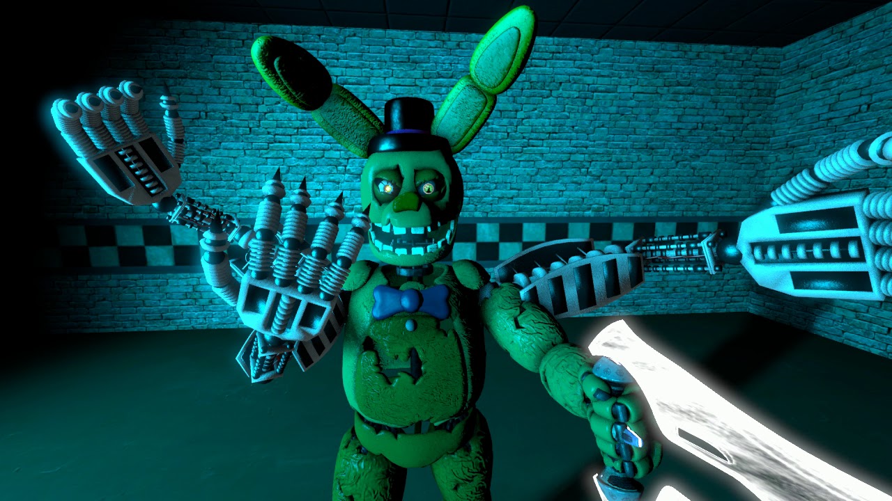 [FNAF SFM] My Springbonnie OC Form - YouTube