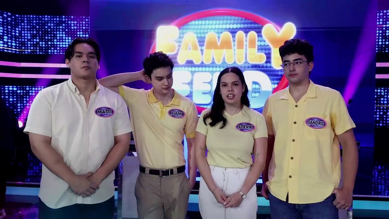 Family Feud: Team Eigenmann, sumalang sa fast money round ng Family ...