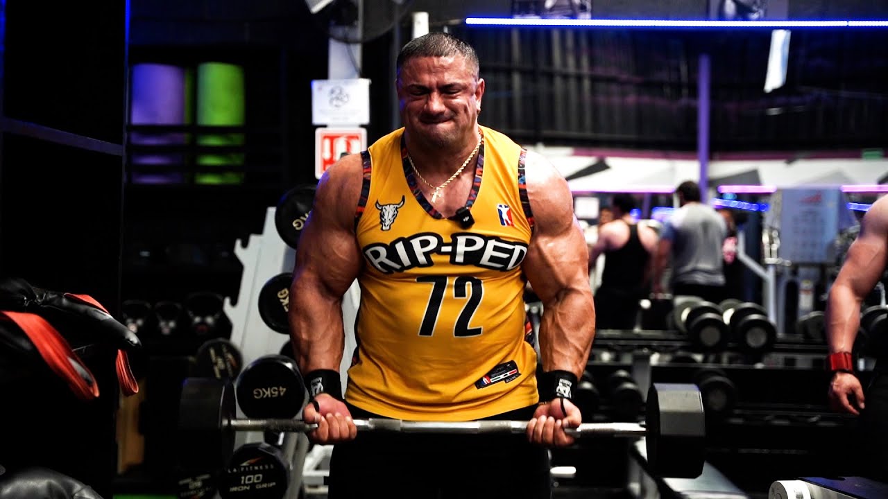 INICIAMOS SEMANA CON HOMBRO BICEPS Y TRICEPS 🔥🐧 JONATHAN PADILLA IFBB ...