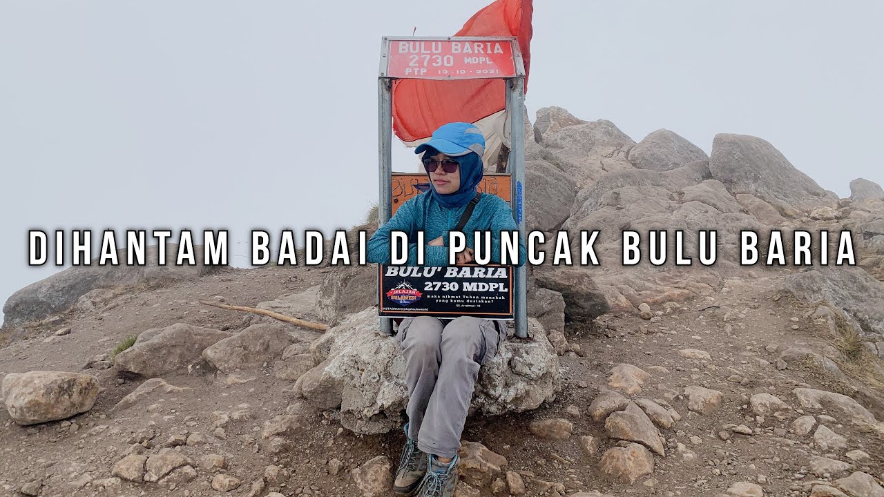 GUNUNG BULU BARIA || TEKTOK BULU BARIA-NIAT MAU DAPAT SUNSET MALAH ...
