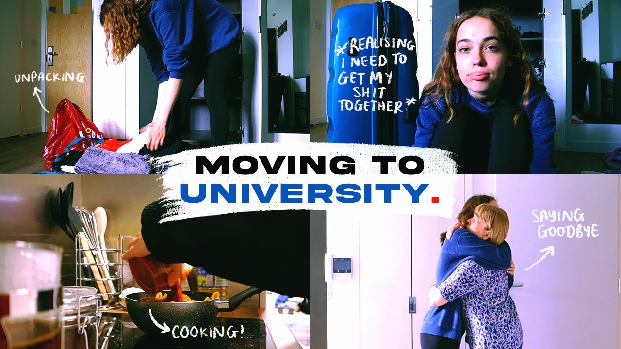 moving into university! (first year!) 📦🚘 - YouTube