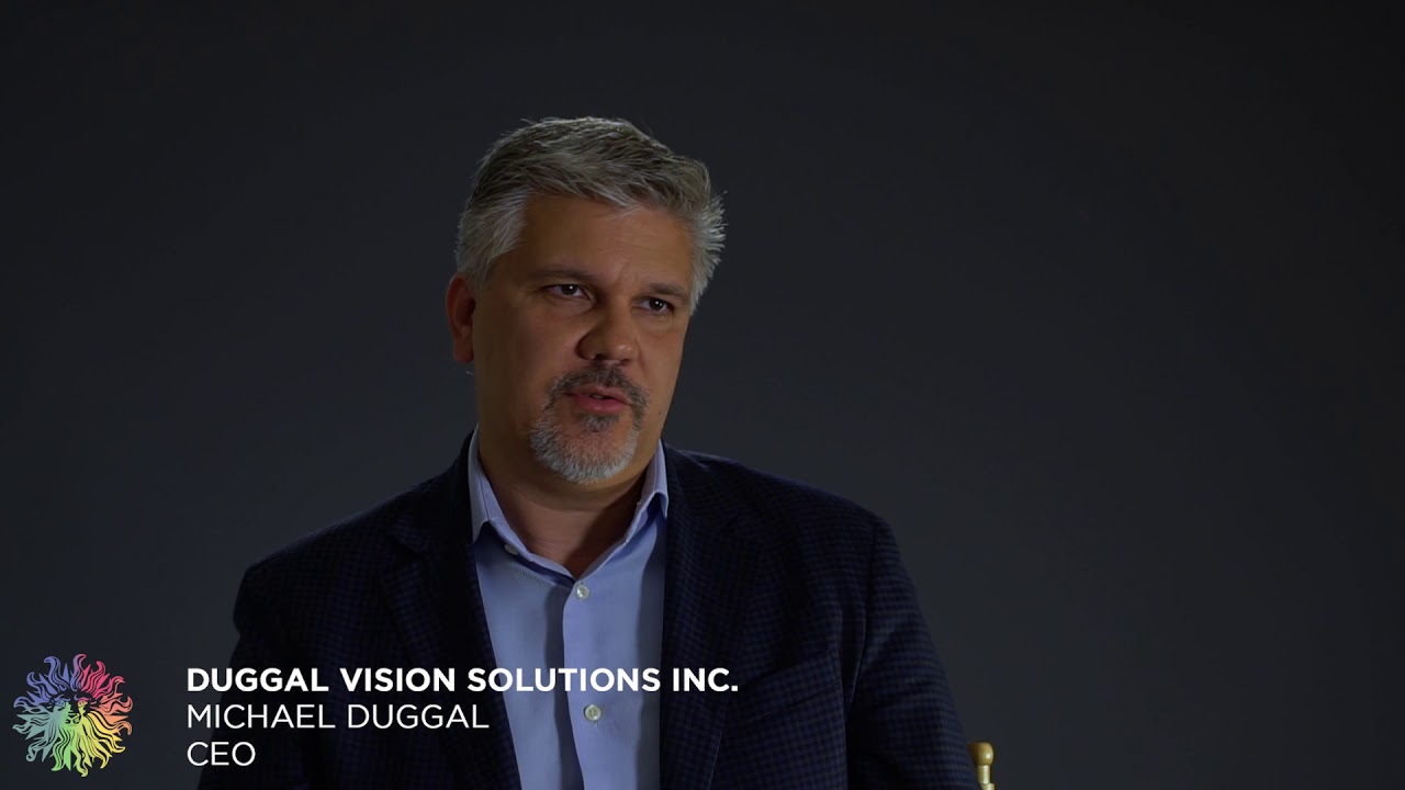 Words of Advice from Duggal Visual Solutions CEO Micheal Duggal - YouTube