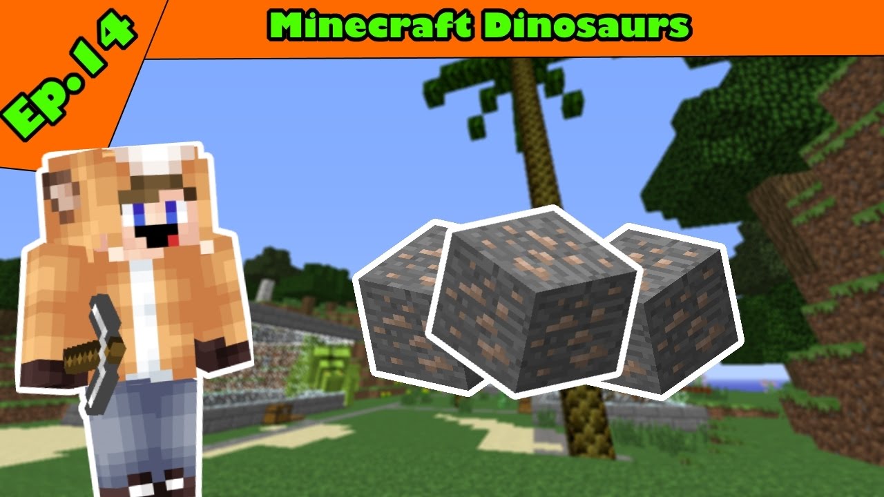 Minecraft Dinosaurs Ep.14 (Cave Exploring!) - YouTube
