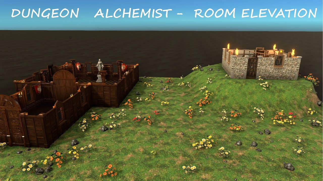 Dungeon Alchemist - Room Elevation - YouTube