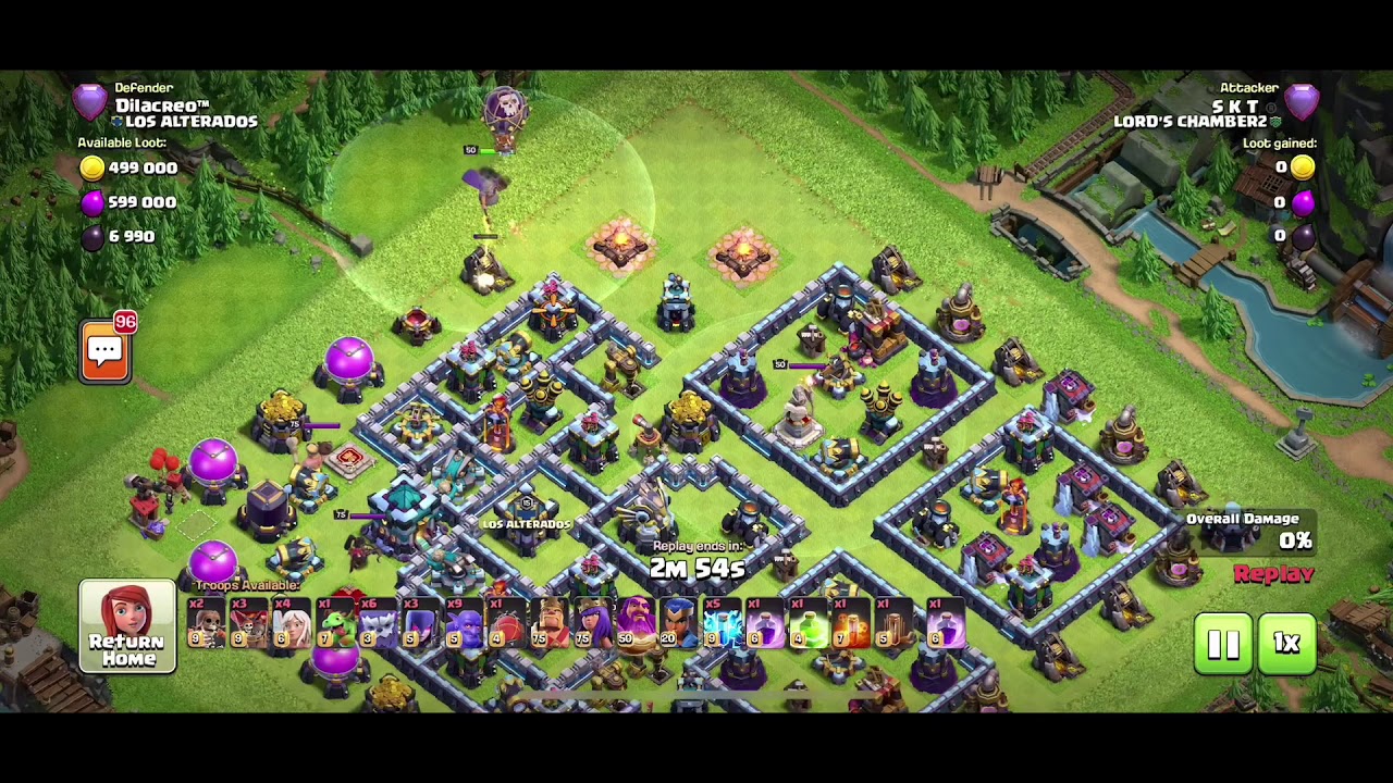 Simple and easy TH13 Zap Yetti Attack - YouTube